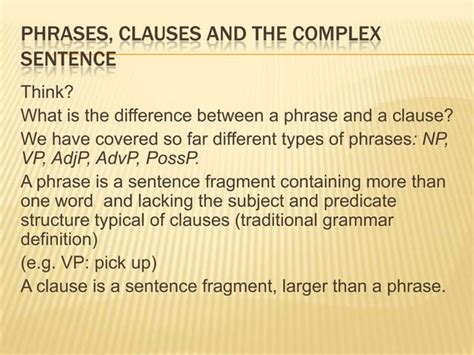 Syntax Part 5 Ppt