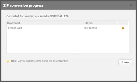Convert Files Folders To A ZIP Support Center