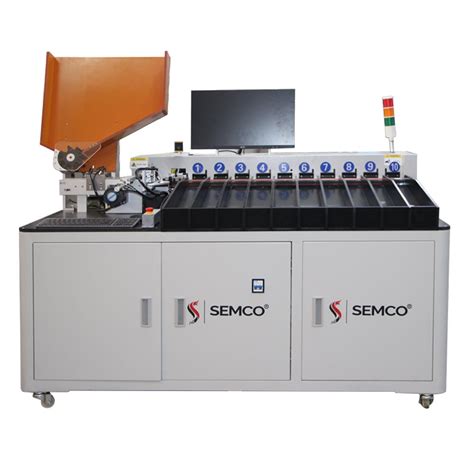 Semco S 10ch Multifunction Sorting Machine With Barcode