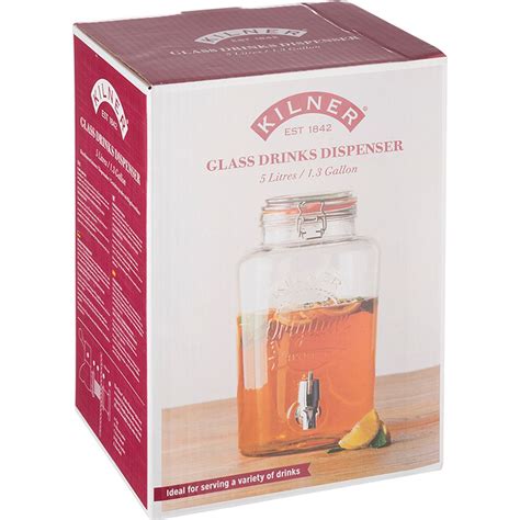 Диспенсер для напитков Kilner Clip Top (5 л) купить по цене 3 390 руб ...