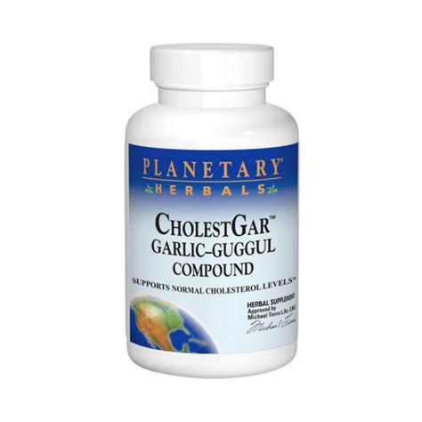 Planetary Herbals Cholestgar Garlic Guggul Compound 60 Tablets