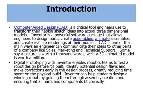 Autodesk Inventor Project Ideas