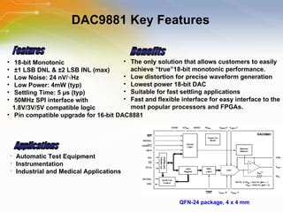 DAC Bit Monotonic DAC PPT Digital Audio Computer Software