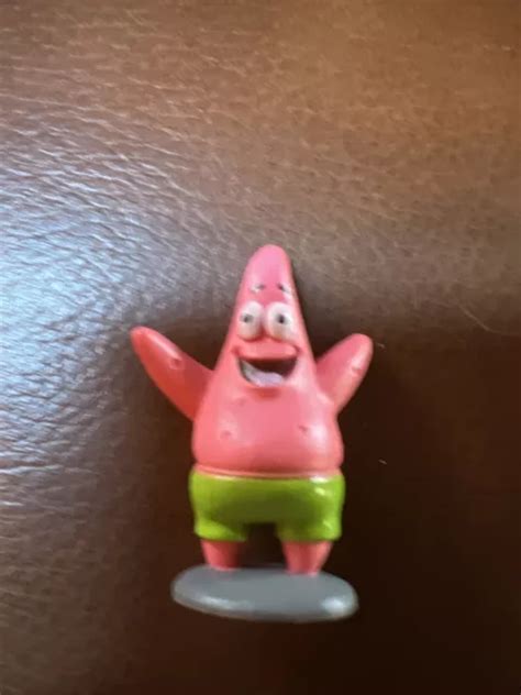 Mini Figurine Patrick Star Figurine Pantalon Carr Nickelodeon Bob L Ponge Rare Eur