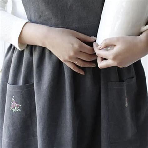 Other Kitchenware 앞치마에이프런자수앞치마꽃무늬앞치마린넨앞치마 On Bunjang Global Site