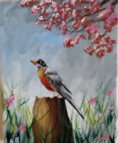 Robin Looking Upward