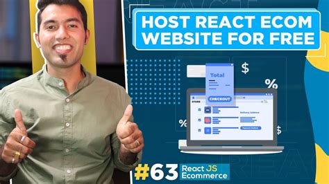 63 Host React Ecommerce Website For Free In Netlify 🔥 Youtube