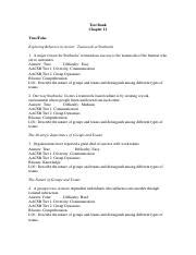 Ch11 Pdf Test Bank Chapter 11 True False Exploring Behavior In Action