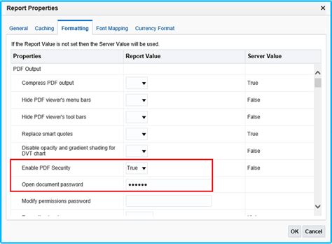 Oracle Apps Quick Reference Fusion How To Create Password Protected BI Publisher Report