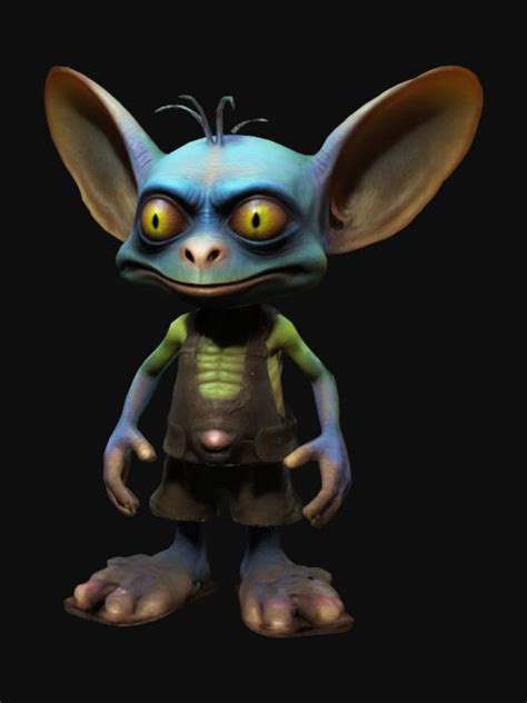 An Original Character Set In The Oddworld Abes Oddysee Universe