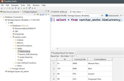 Connect Knime To Teradata Vantage Donny Seward Jr
