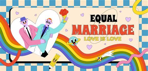 플랫 프라이드 월 Lgbt 가로 배너 템플릿 무료 벡터