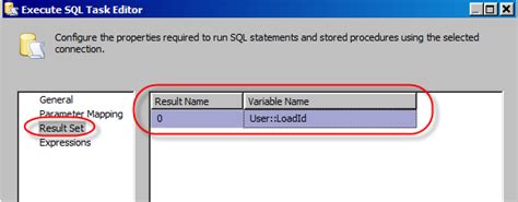 Ssis Execute Sql Task Error Stack Overflow