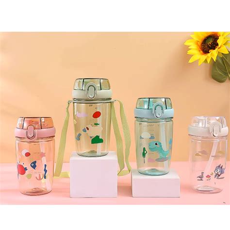 2 In 1 Glass Sipper Water Bottle For All Tinybo