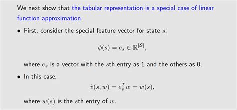 强化学习 赵世钰（八）：值函数近似（value function approximation）【deep q learning算法】 值函数