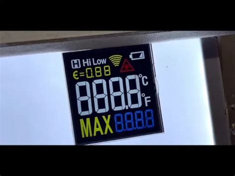 custom design tn 7 segment lcd display for temperature and humidity