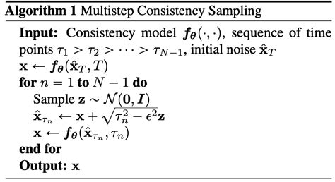 Consistency Distillation Jiaxiangs Blogs