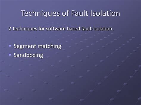 Ppt Efficient Software Based Fault Isolation Powerpoint Presentation