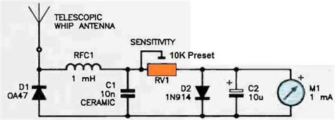 Best 13 Simple Rf Detector Circuit Using Transistors Artofit