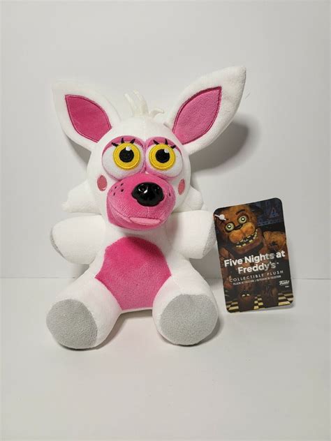 Five Nights At Freddys Fnaf Authentic Funtime Foxy Mangle 6 Plush Nwt