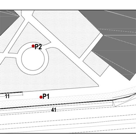 Detailed Sketch Of The Measurement Site With Screen Location And Download Scientific Diagram