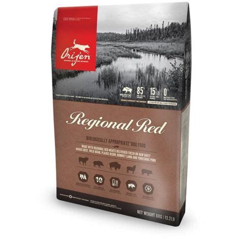 Orijen Regional Rojo 2 Kg Alimento Para Perros Adultos Carne De Res