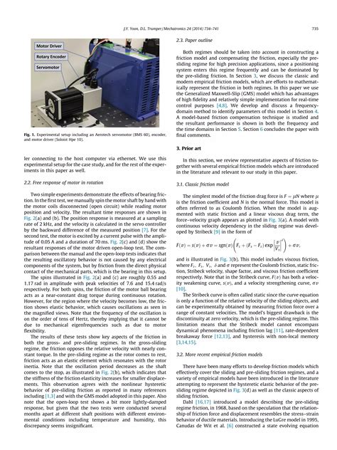 Friction Modeling Identificationandcompensationbasedonfriction