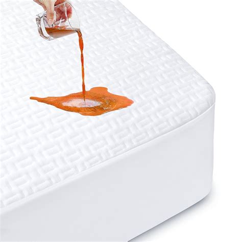 Flashmen Bedding Quilted Fitted Mattress Pad Twin Xl Elastic Fitted