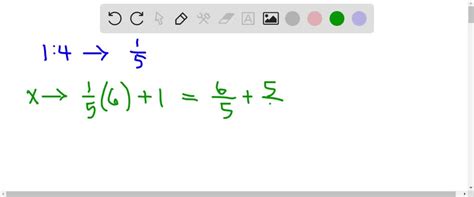 find the point p that partitions the line segment ab in the ratio 1 5
