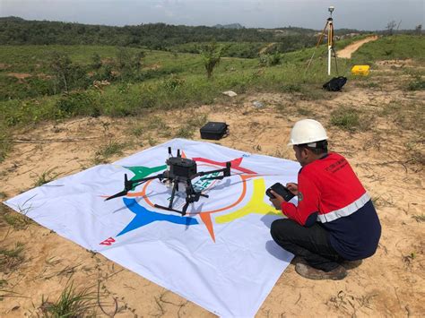 akuisisi data lidar di area iup tambang total geo survey