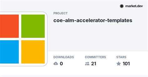 Coe Alm Accelerator Templates Ecosystem Directory Market Dev
