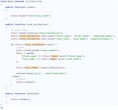 Codeigniter Insert Data Into Databaase Hello Novice