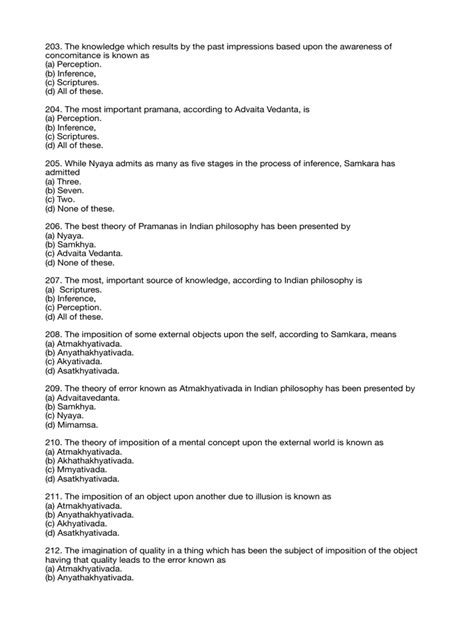 01 sept mcq philosophy pdf moksha nirvana