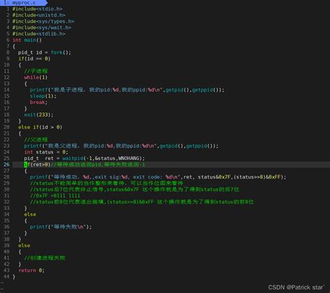 进程管理与程序替换：fork、exit、wait与shell原理详解 Csdn博客
