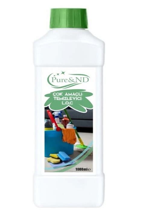 Pureandnd Loc 1000ml Ev Temizliği Için Organik Çok Amaçlı Temizleyici Fiyatı Yorumları