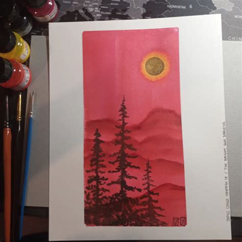 The Bright Sun Darkens Me Ink Scrolller