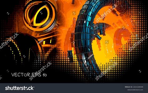 Futuristic Technology Style Elegant Tech Background Stock Vector Royalty Free 2221104549