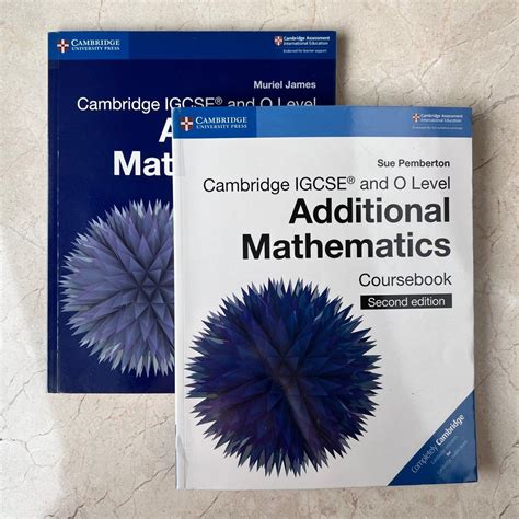 cambridge igcse and o level additional mathematics coursebook and