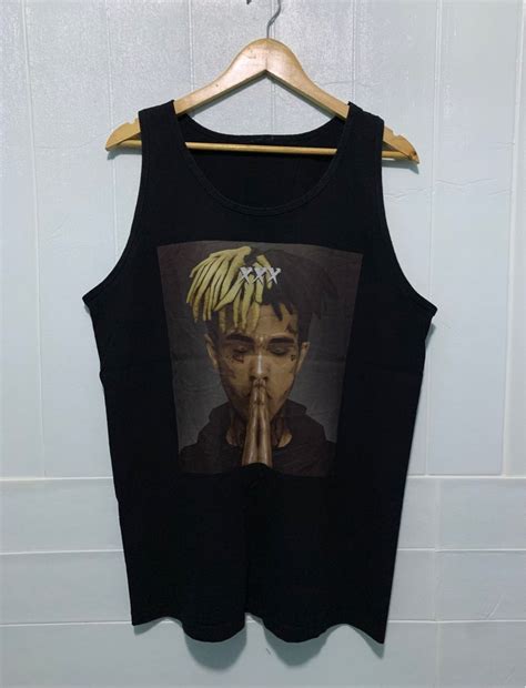 Xxxtentacion Tank Top Mens Fashion Activewear On Carousell