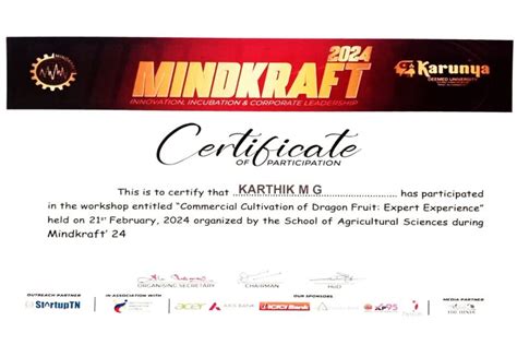 karthik manigundan on linkedin i am happy to share that i have participated in a workshop