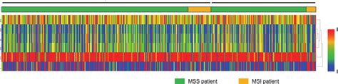 Heatmap Of The Six Selected Radiomic Features In The Training And