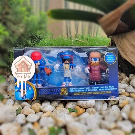 Jual Sonic The Hedgehog 2 The Movie Articulated Action Figure Multipack