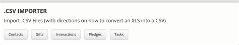 Importing Interactions Csv File Importing Information User Guide