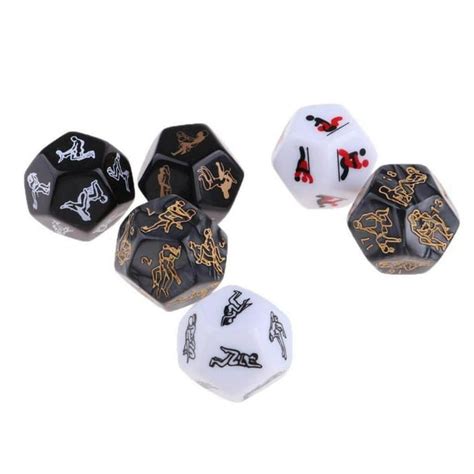 Destyer 6 Pieces Funny Dice Love Dice Position Sexy Dice Erotic Dice Couple Love Toy Walmart Ca