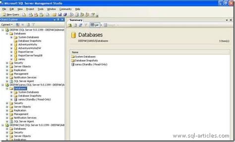 Ten Steps To Configure Log Shipping SQL Articles