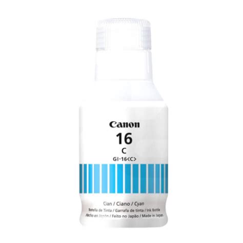 Canon GI 16 C Botella De Tinta 132ml Cian Precio Guatemala Kemik