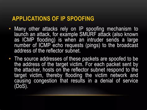 Ip Spoofing Pptx