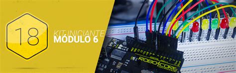Kit Iniciante V Arduino Módulo Tutoriais RoboCore