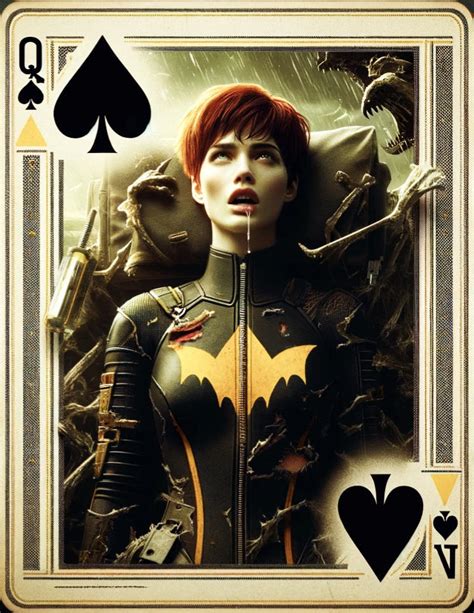 Queen Of Spades Batgirls Fall By Grandyhaden On Deviantart