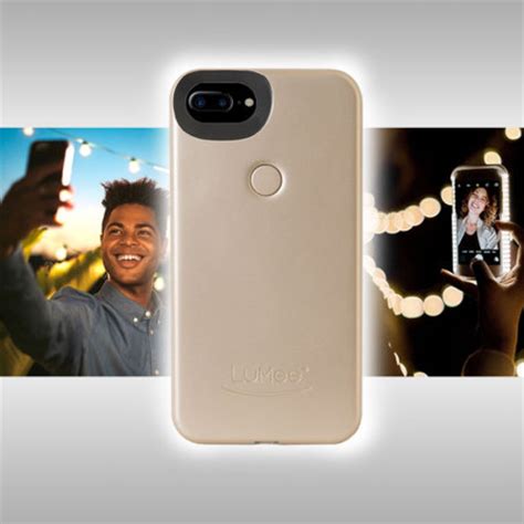 Coque Iphone Plus S Plus Plus Lumee Two Selfie Light Or